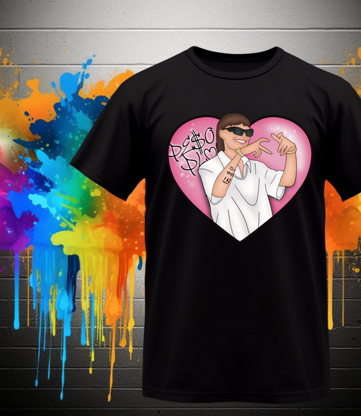 Peso Pluma Heart Shirt – JoCo Custom Designs
