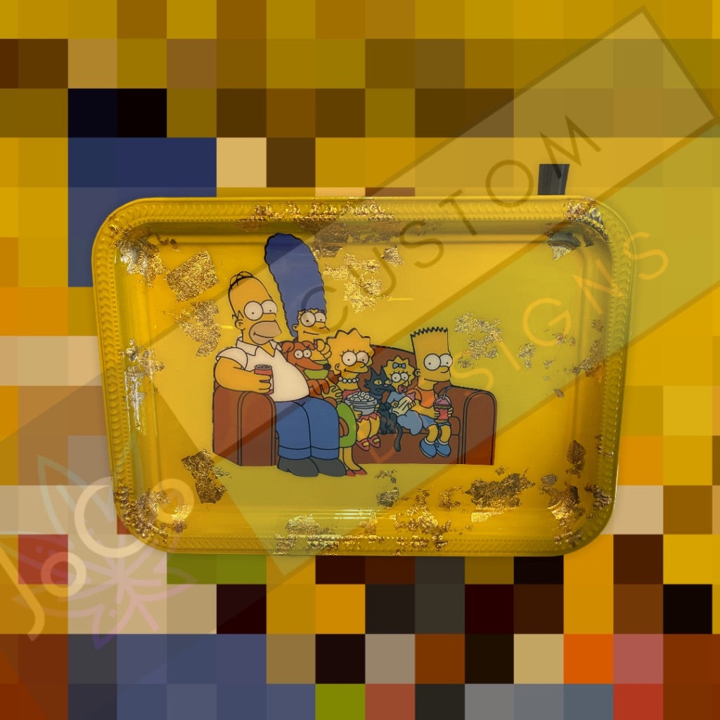 Simpson's Rolling Tray – JoCo Custom Designs